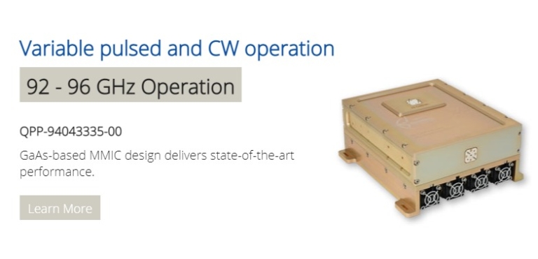 Millimeter-Wave Innovation | QuinStar Technology, Inc.