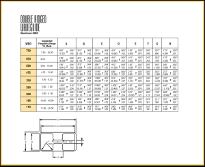 Aluminum Double Ridged Waveguides A-Alpha | QuinStar Technology, Inc.
